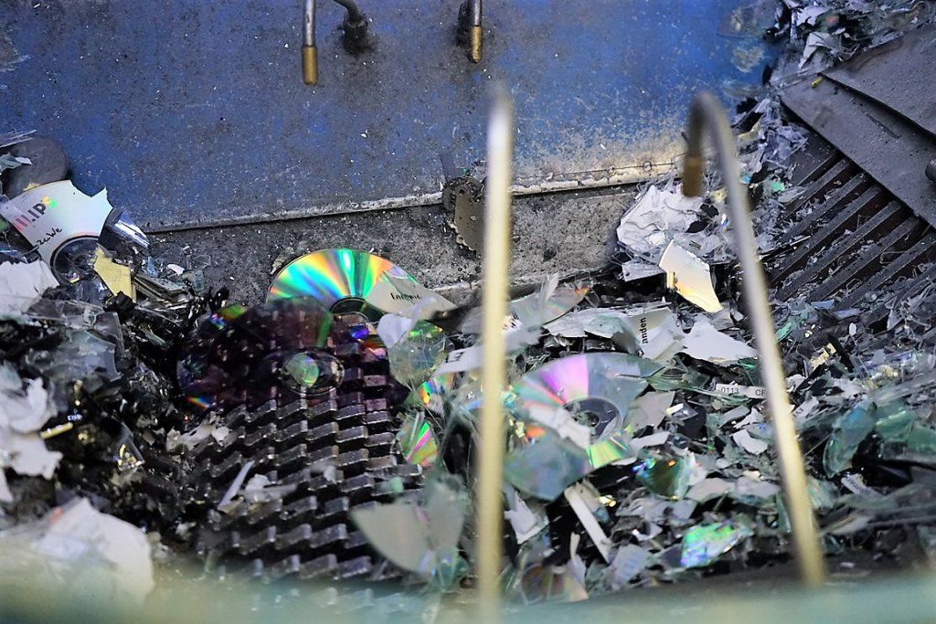 CD destruction | DVD destruction | IT recycling